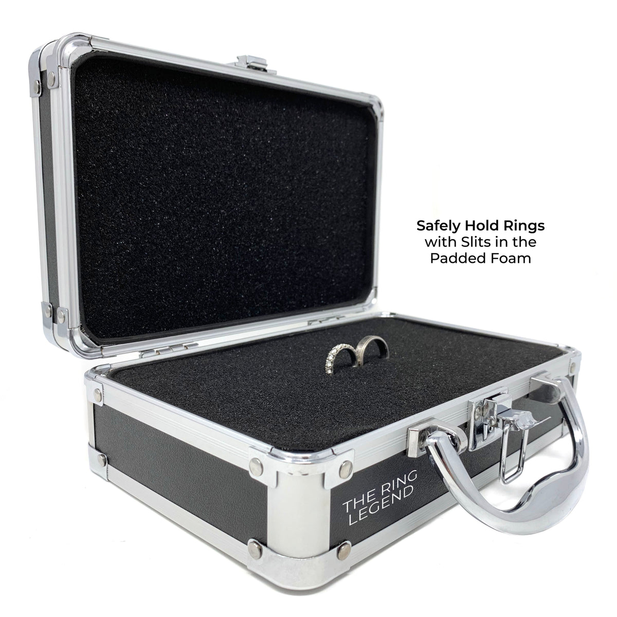 THE RING LEGEND Ring Security Case for Wedding Ring Bearer – The Ring Legend